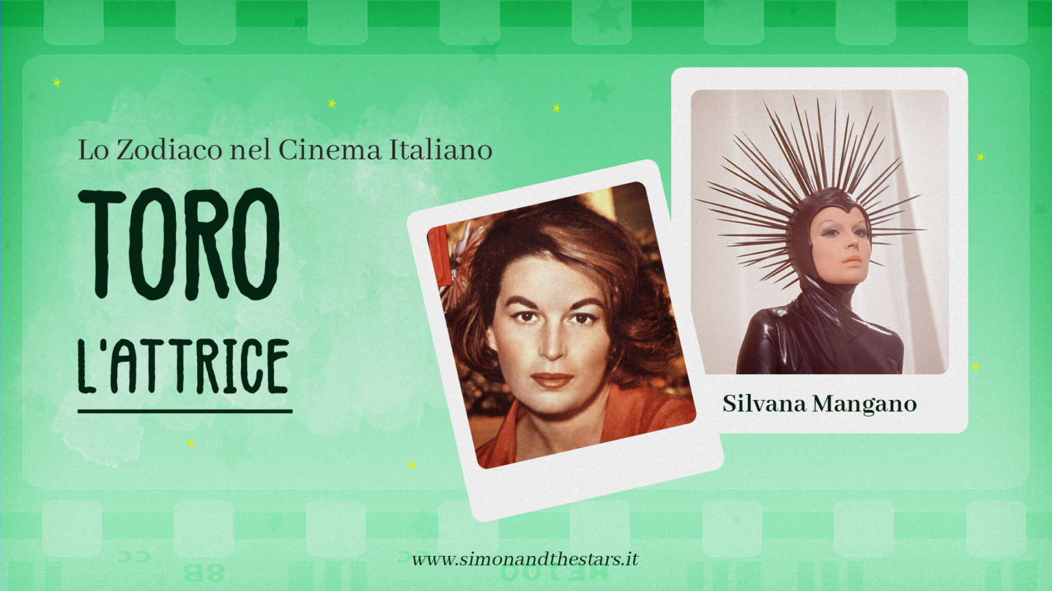 L'ATTRICE DEL TORO: SILVANA MANGANO | Simon & the Stars